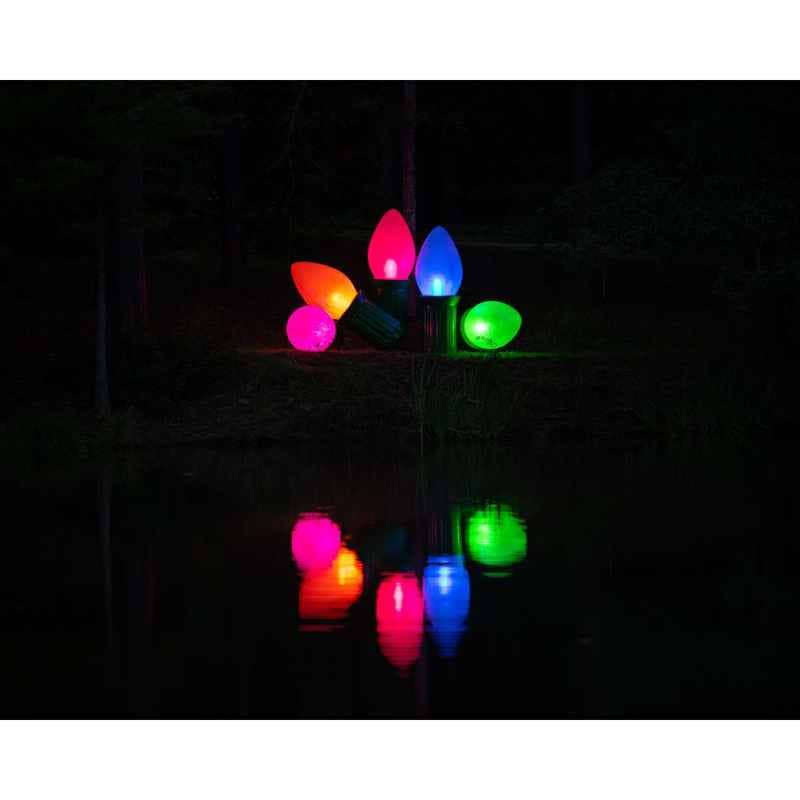 6ft RGB GeoGiant C9 Bulb – S4 Lights